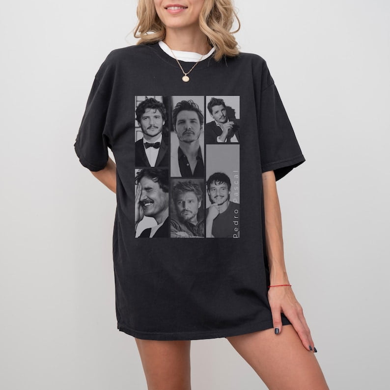 Pedro Pascal Shirt, Stylish Pedro Pascal Shirt for Fans, Pedro Pascal ...