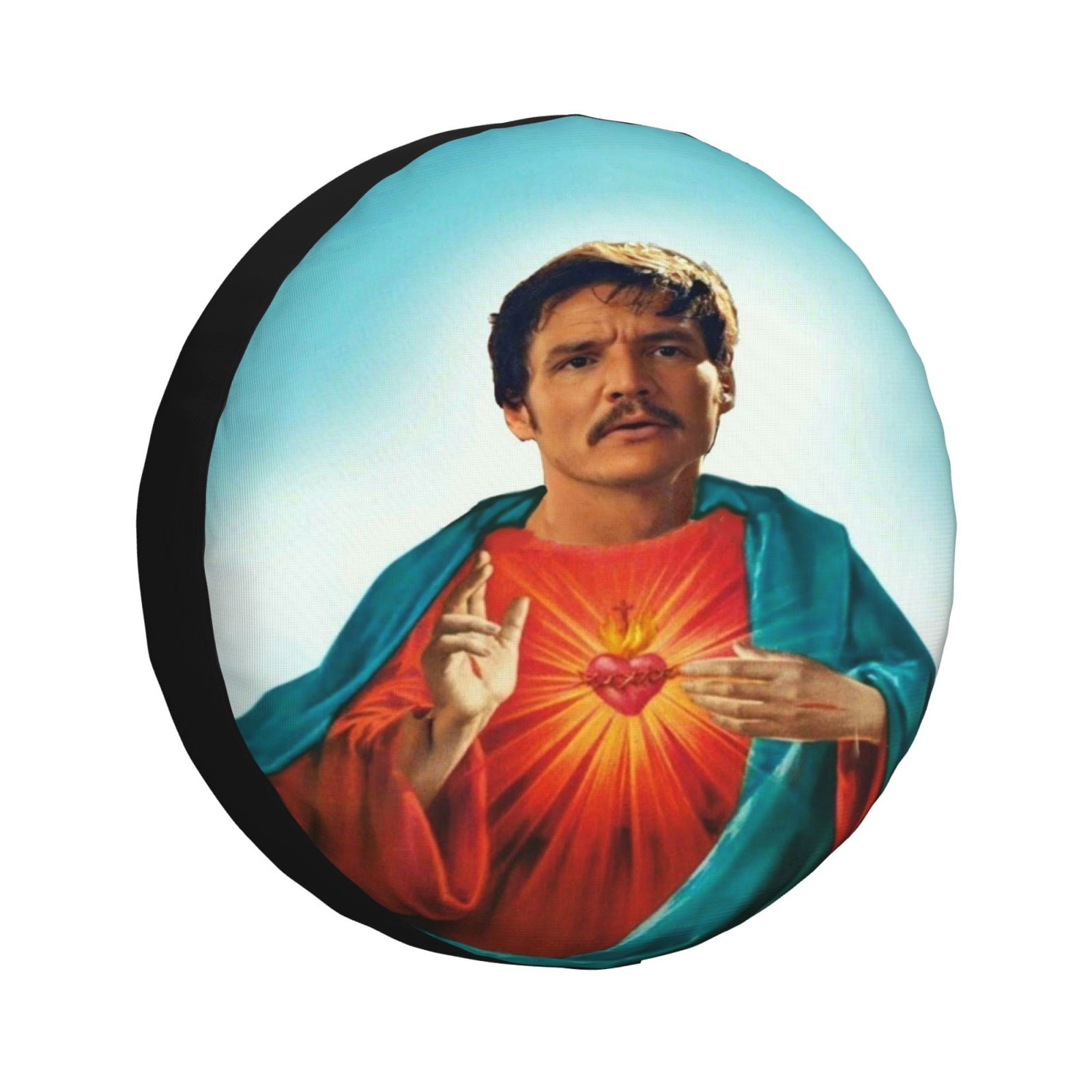 Pedro Pascal Spare Tire Cover Simple Weatherproof Universal Wheel ...