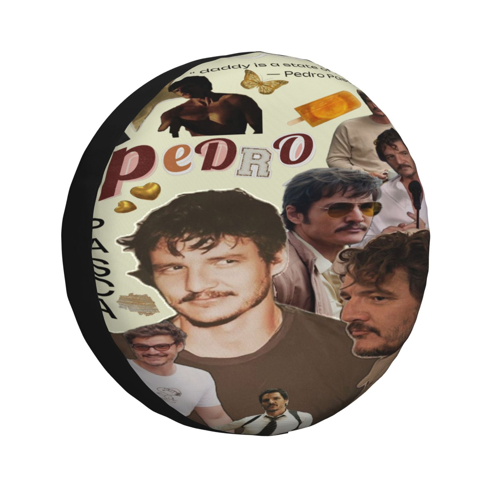 Pedro Pascal Spare Tire Cover Simple Weatherproof Universal Wheel ...
