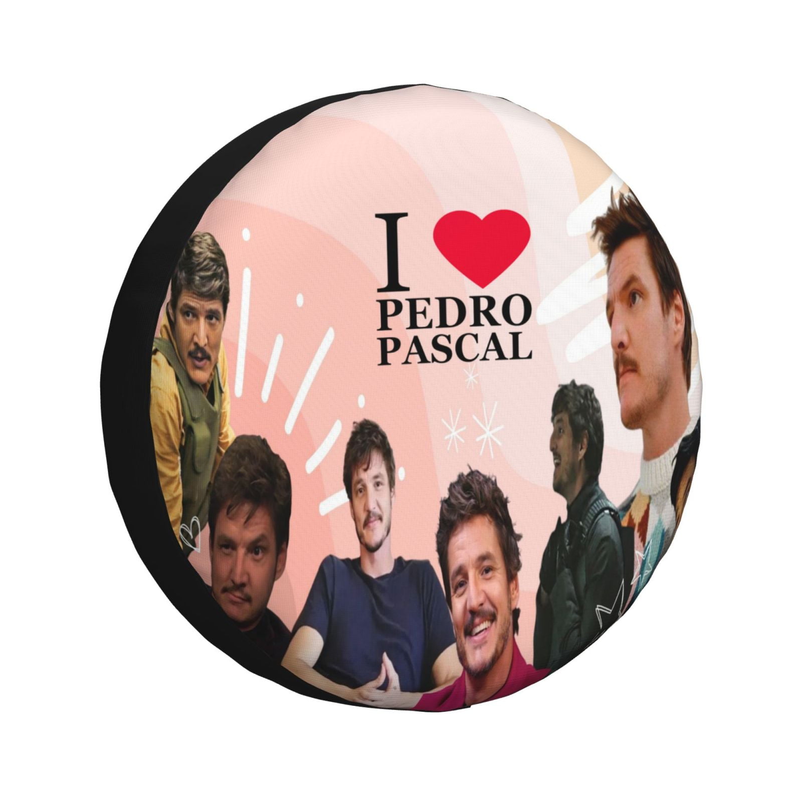 Pedro Pascal Spare Tire Cover Simple Weatherproof Universal Wheel ...
