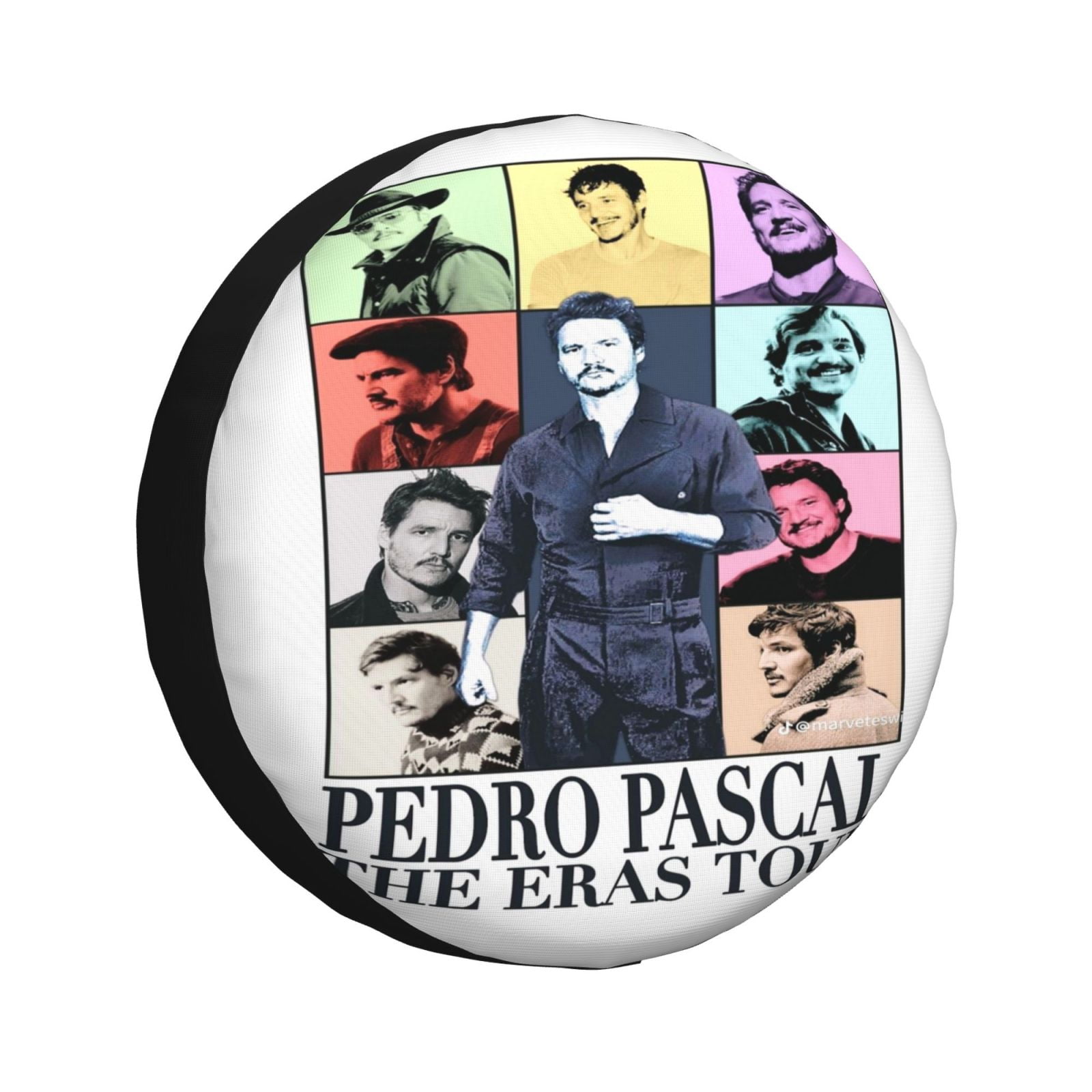 Pedro Pascal Spare Tire Cover Simple Weatherproof Universal Wheel ...