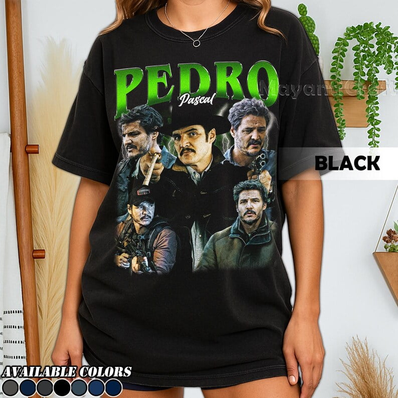 Pedro Pascal T-Shirt, But Daddy I Love Him Pedro Pascal Fan Bootleg Tee ...