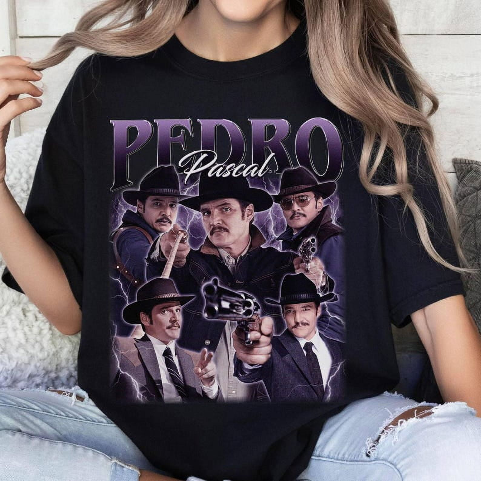 Pedro Pascal TLOU Girl Dinner Shirt, Pedro Pascal Gift For Fan , The ...