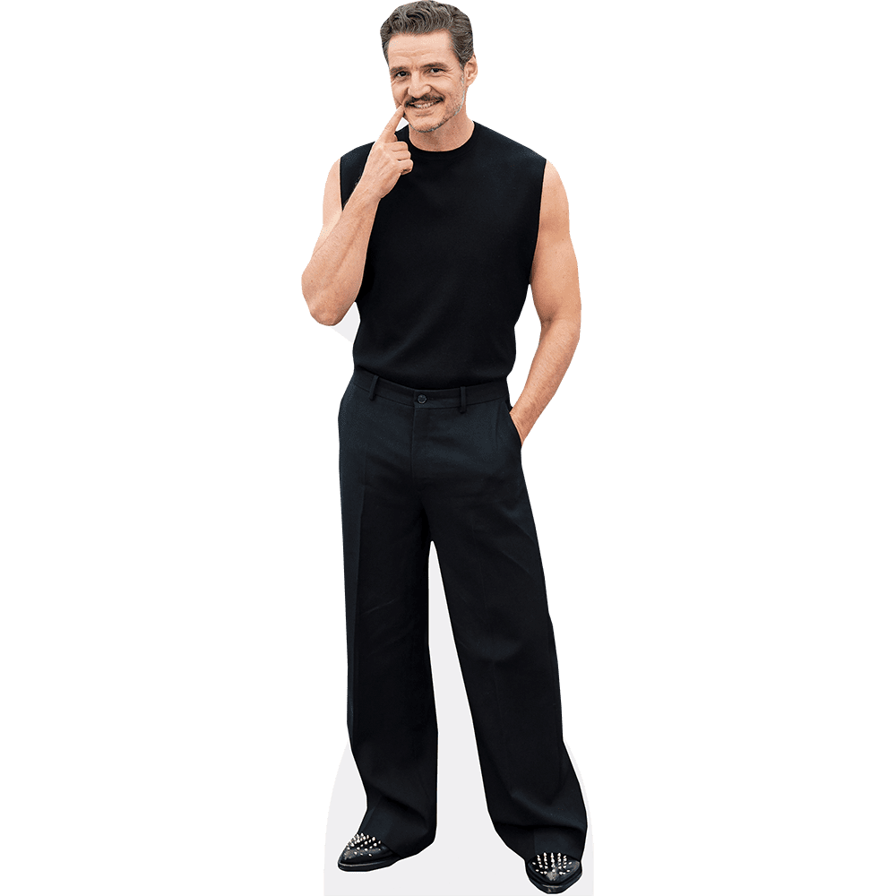 Pedro Pascal (Vest) Life Size Cutout. Standee. - Walmart.com