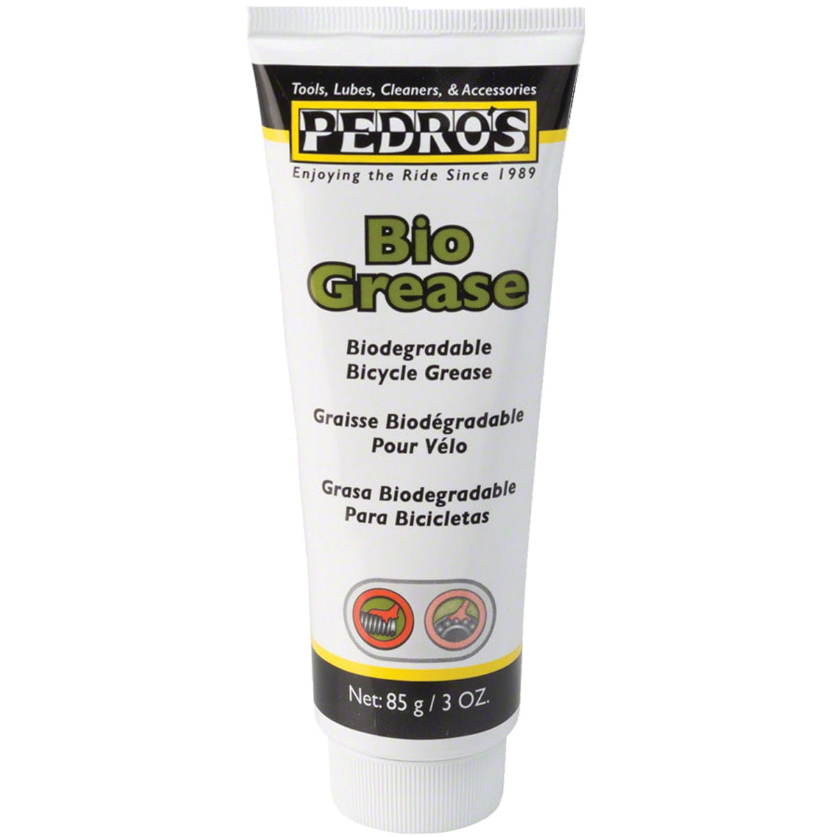 Pedro's Bio Grease Biodegradeable Bicycle Grease - 3 oz - 6195031NA ...