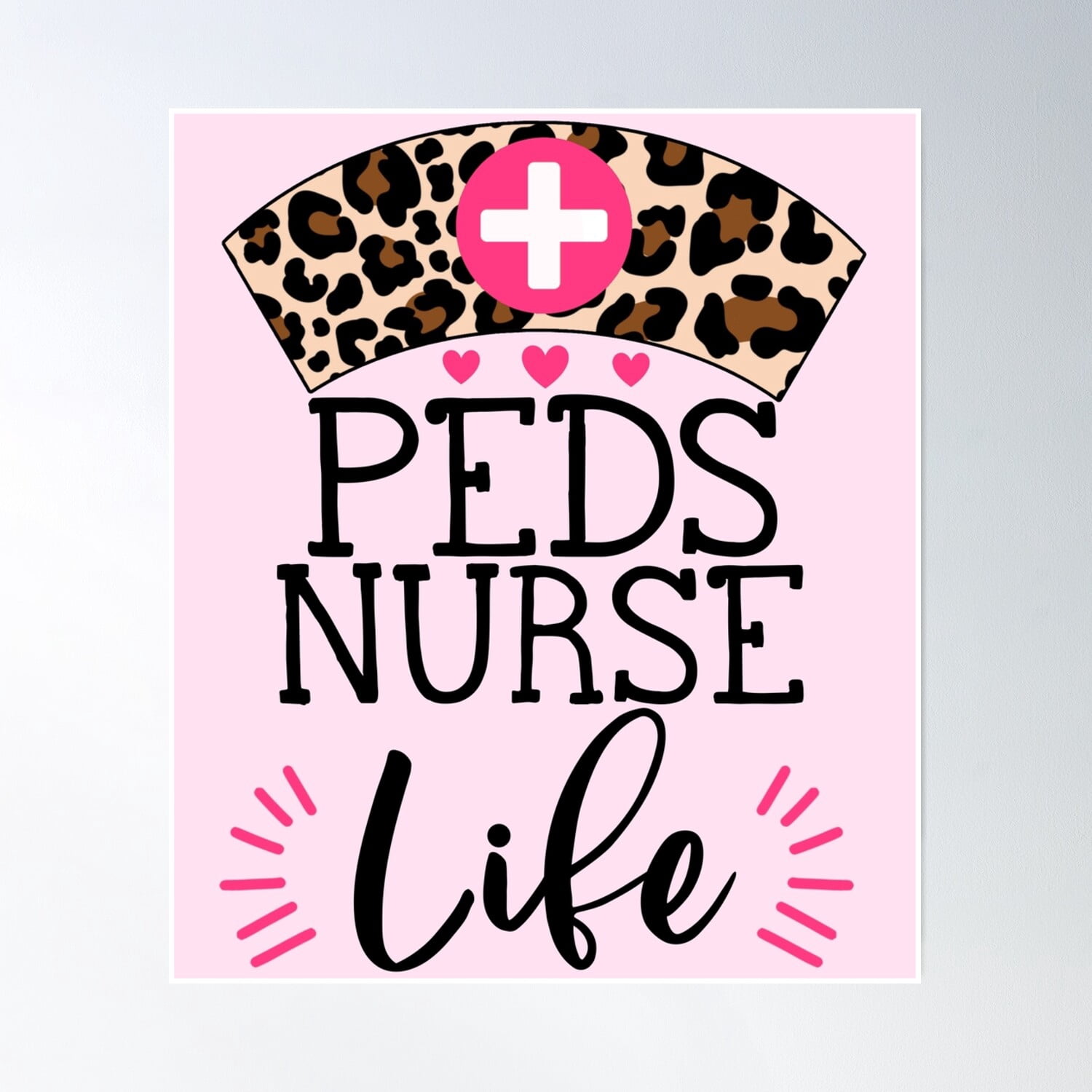 Peds Pediatrics Pediatrician Nurse Nursing Gift Rn Medical Stethoscope ...