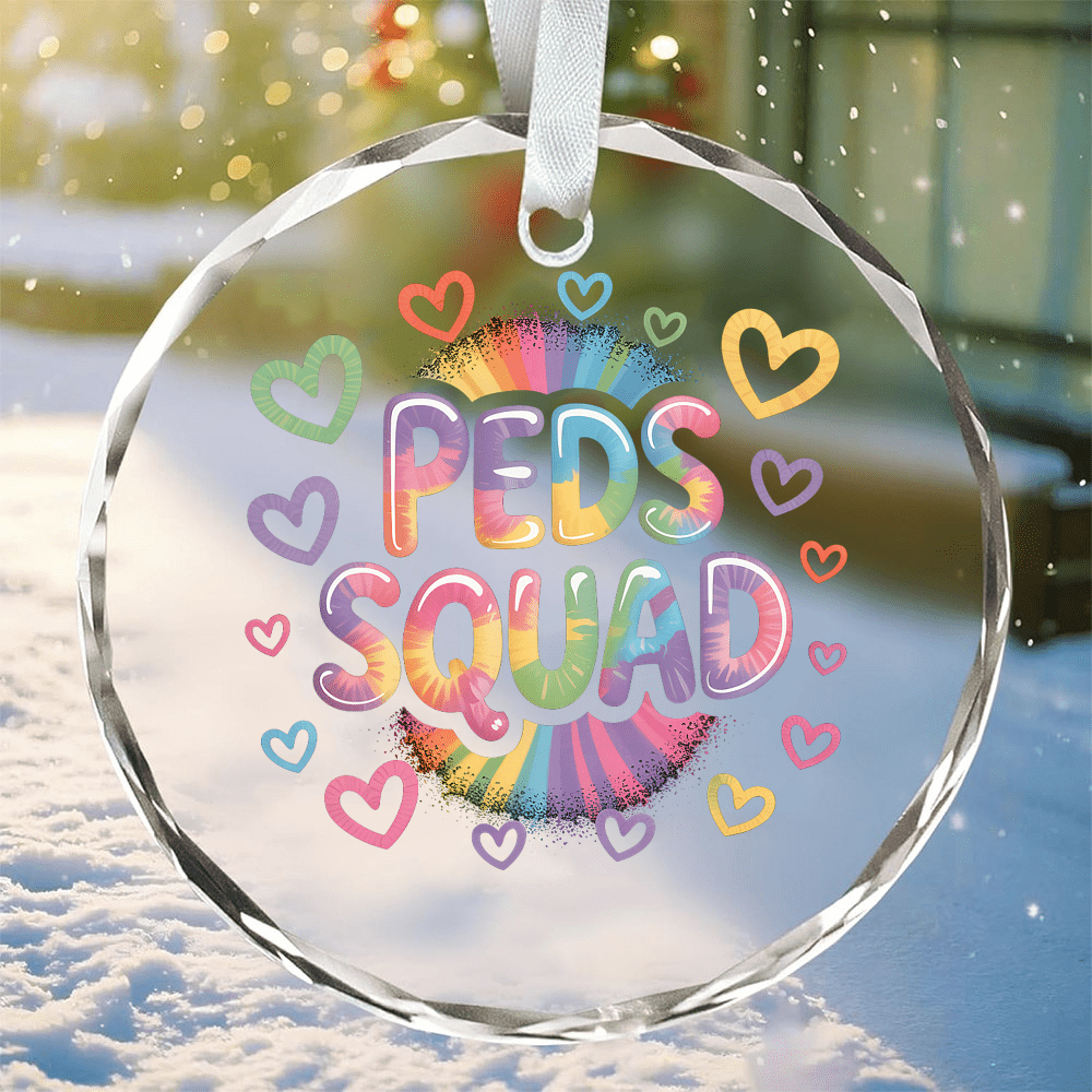 Peds Squad Pediatric Nurse Crew Peds Nurse Pediatrician Ornament Home ...
