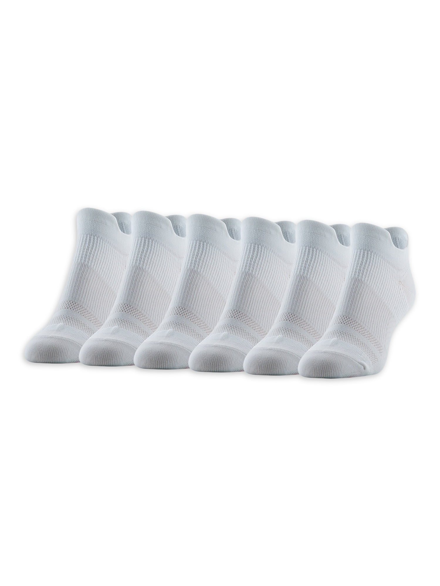 Peds Women's All Day Active No Show Double Tab Socks, 6 Pairs - Walmart.com