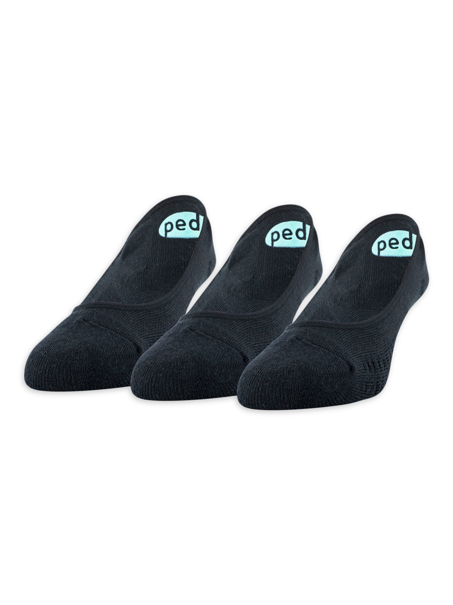 PEDS Women's Super Low Cut Cushion Liner Socks, 3 Pairs - Walmart.com