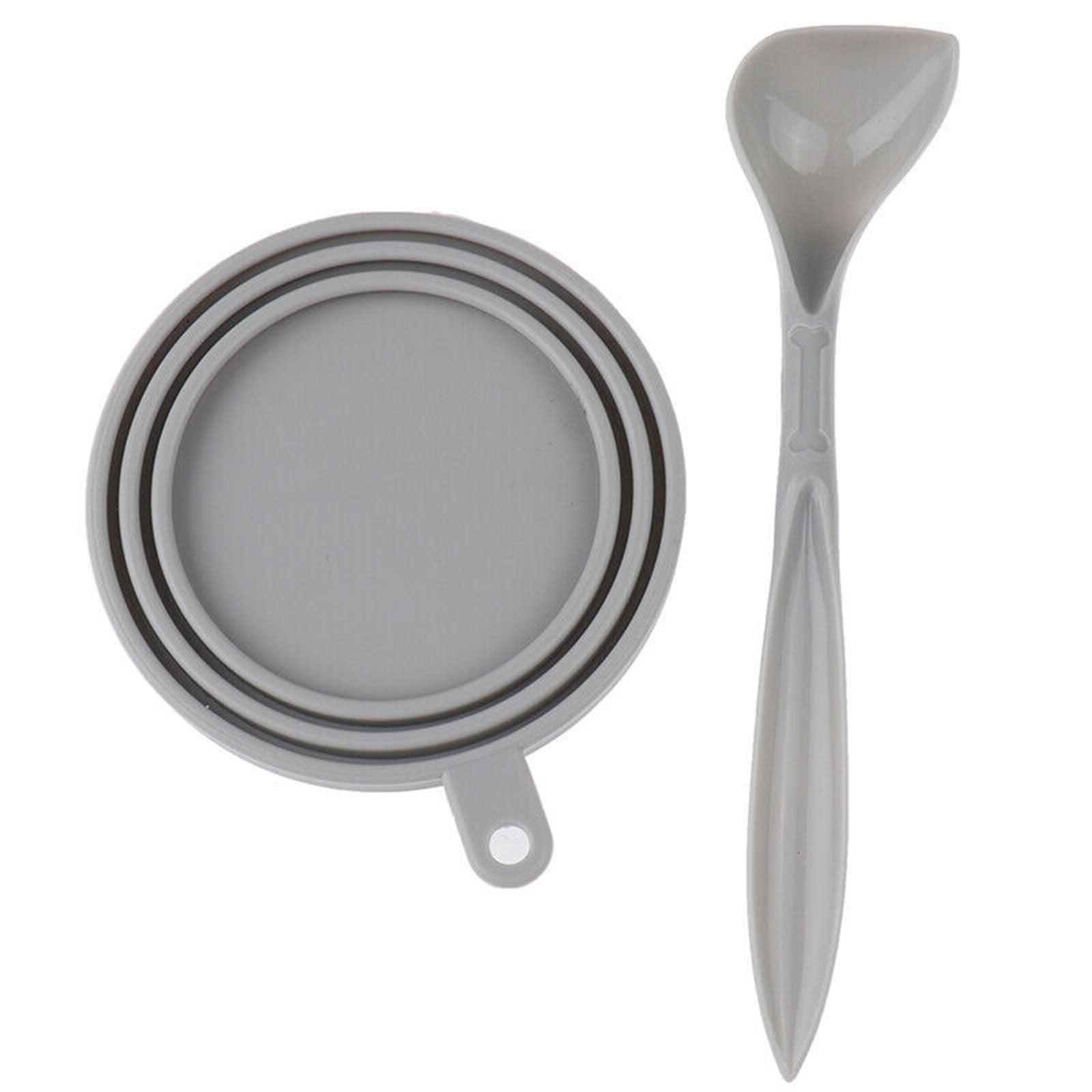 Pedty 1* 1X Set Of Fresh-Keeping Silicone Caps for Dog Cans.，Closure ...