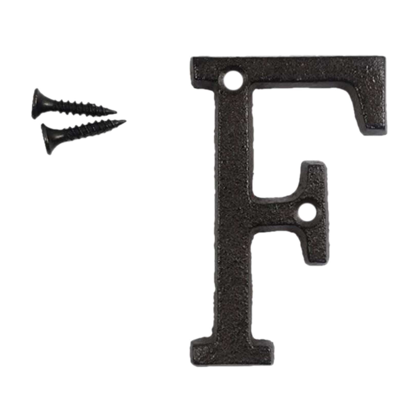 Pedty 1 Metal Letter Decoration,Wrought Iron Decorations Creative Diy ...
