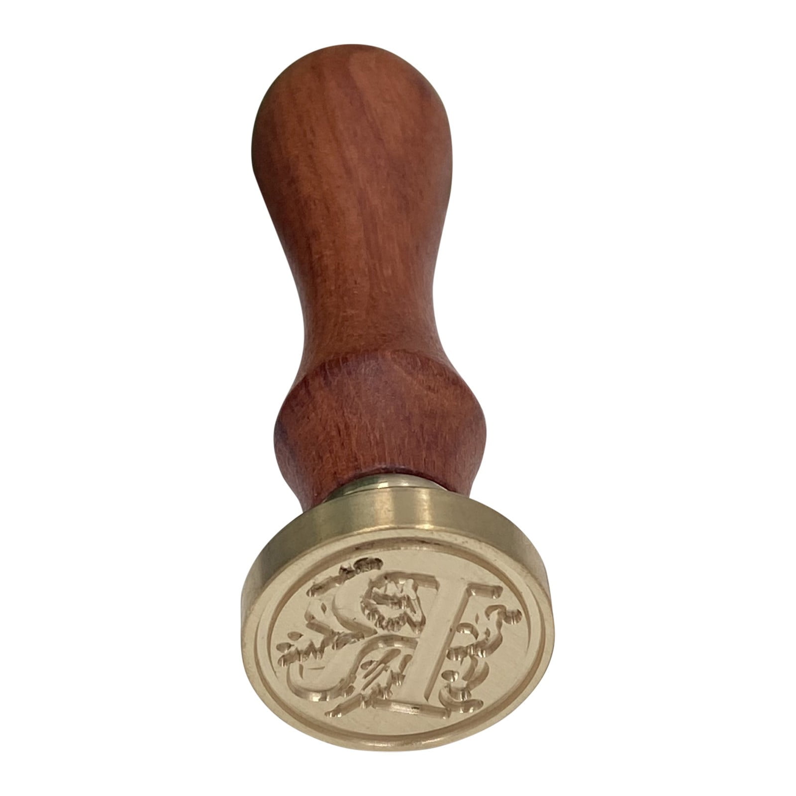 Pedty 1×Stamp,Fire Lacquer Seal Retro English Letter Copper Headquets ...