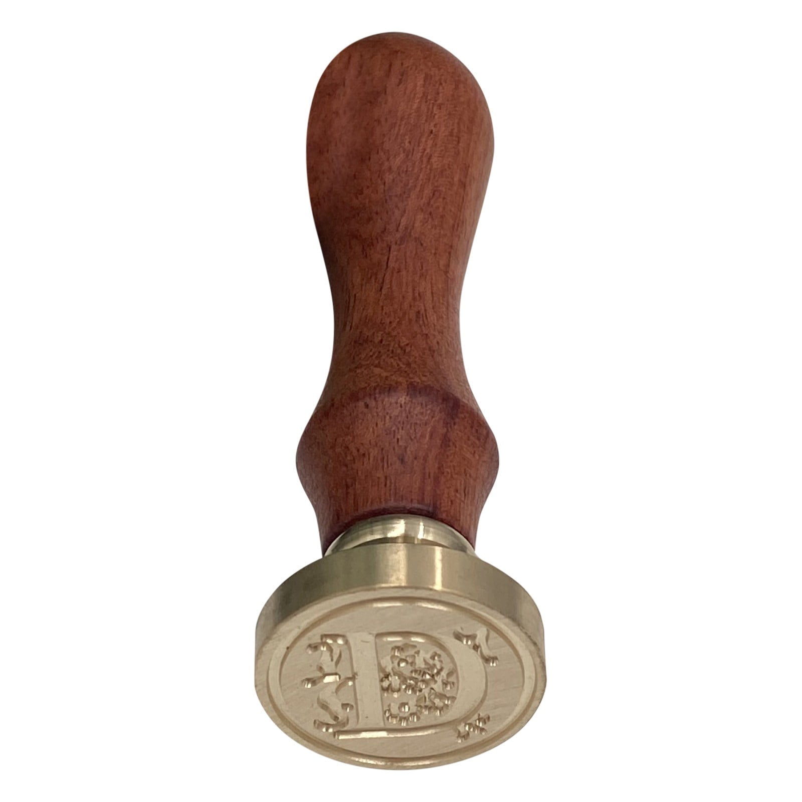 Pedty 1×Stamp,Fire Lacquer Seal Retro English Letter Copper Headquets ...