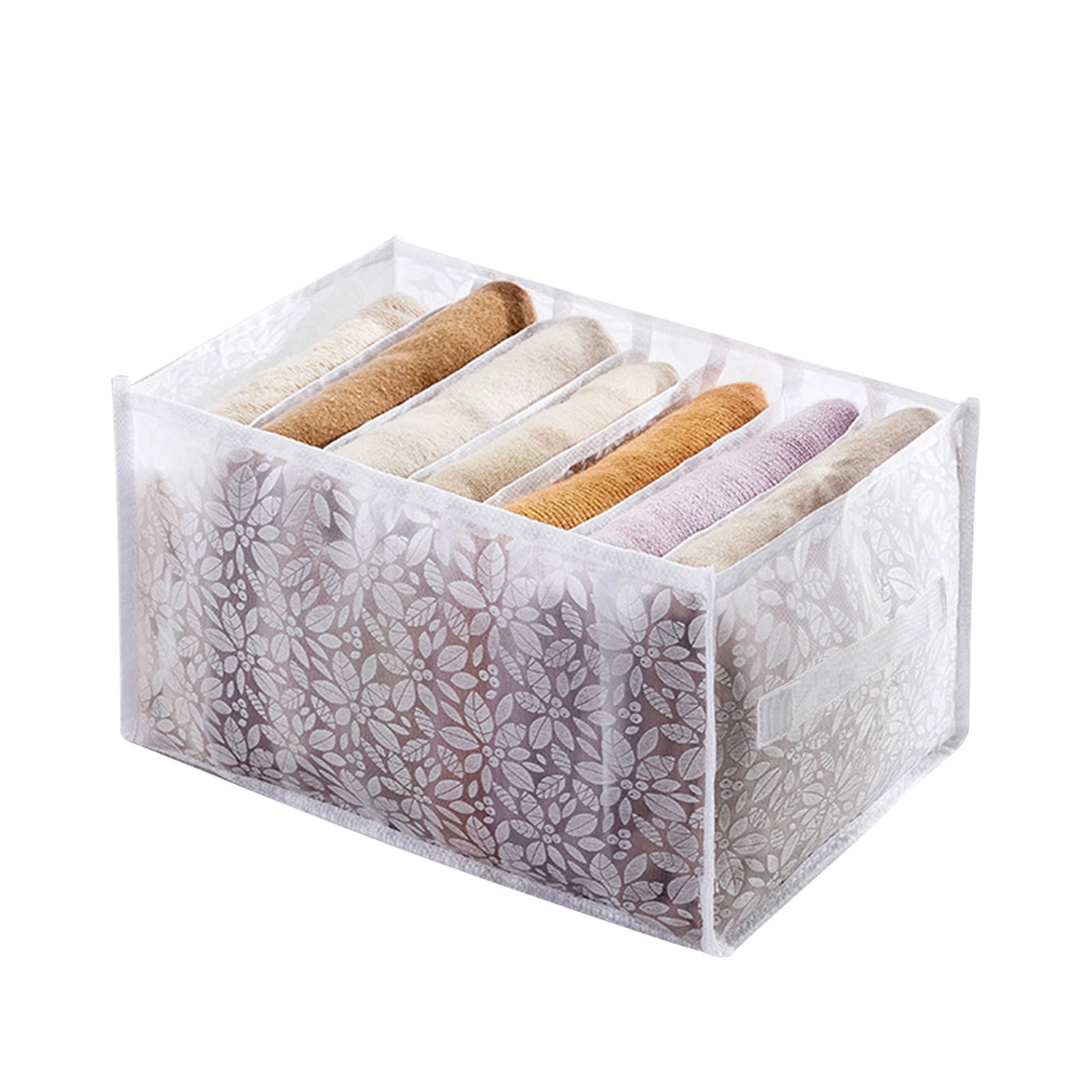 Pedty 1× Storage Box Home Textile Storage Storage Clothes Compartment ...