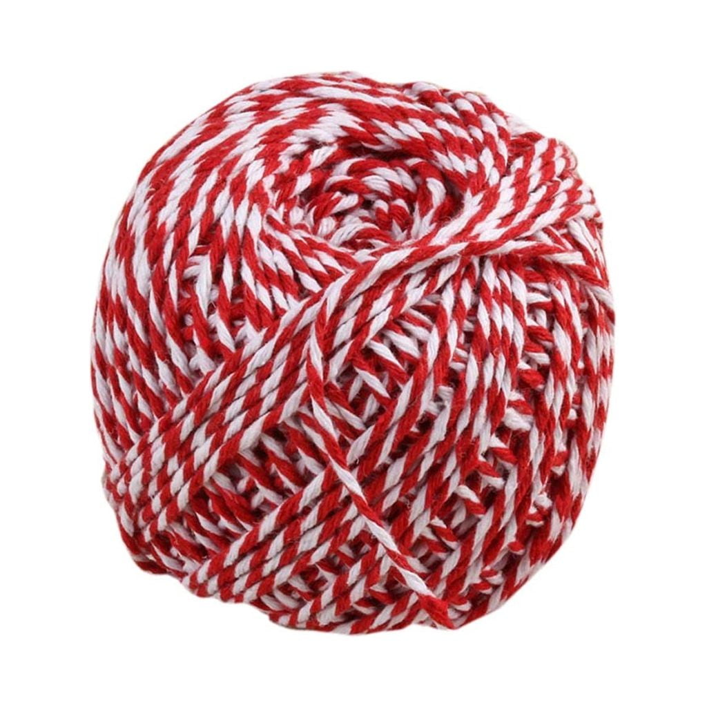 Pedty 100 Meters Cotton Rope,Cotton Rope Hand-Woven DIY Double Stranded ...