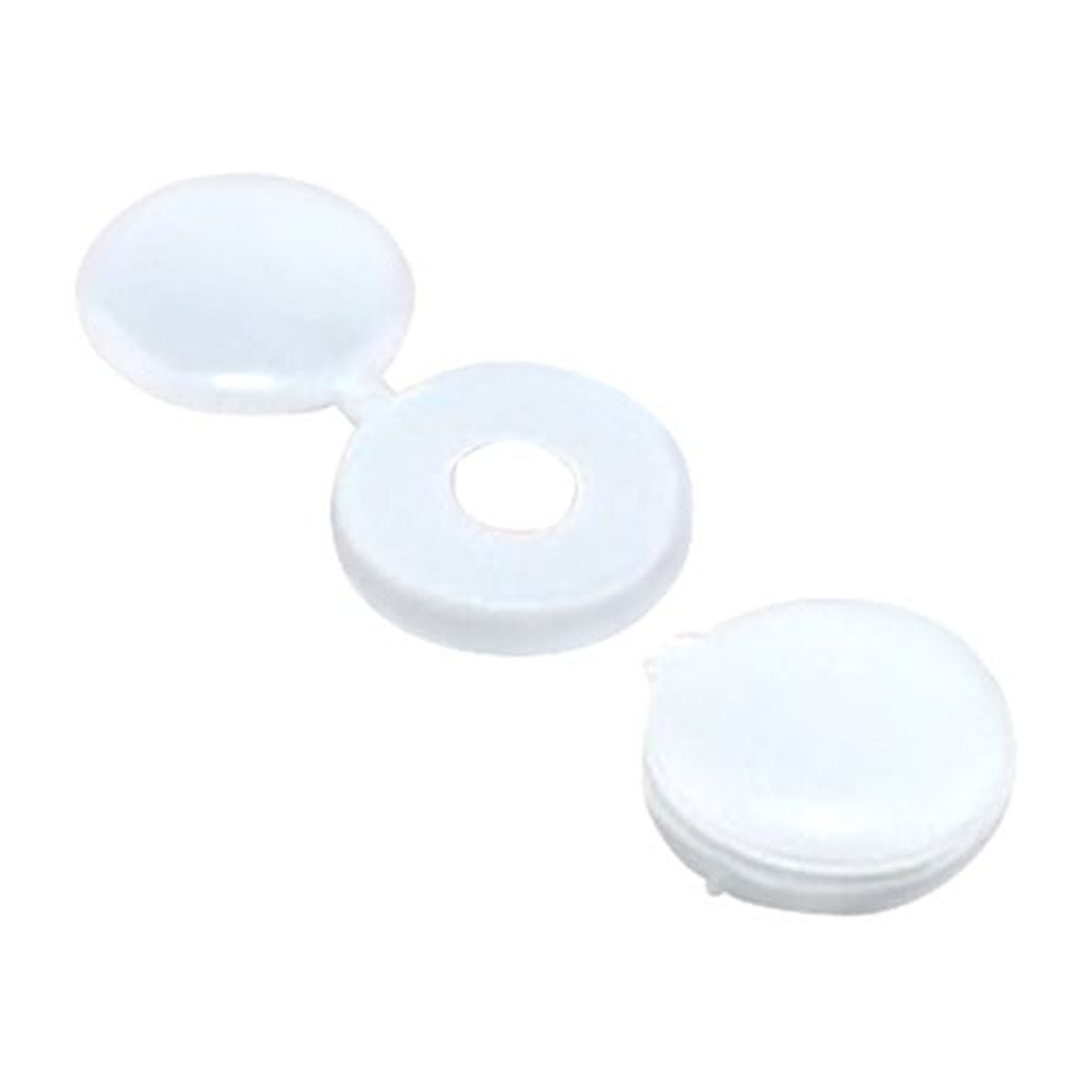 Pedty 100X Screw Cover,100pcs Hinged Plastic Screw Cover Fold Cap ...