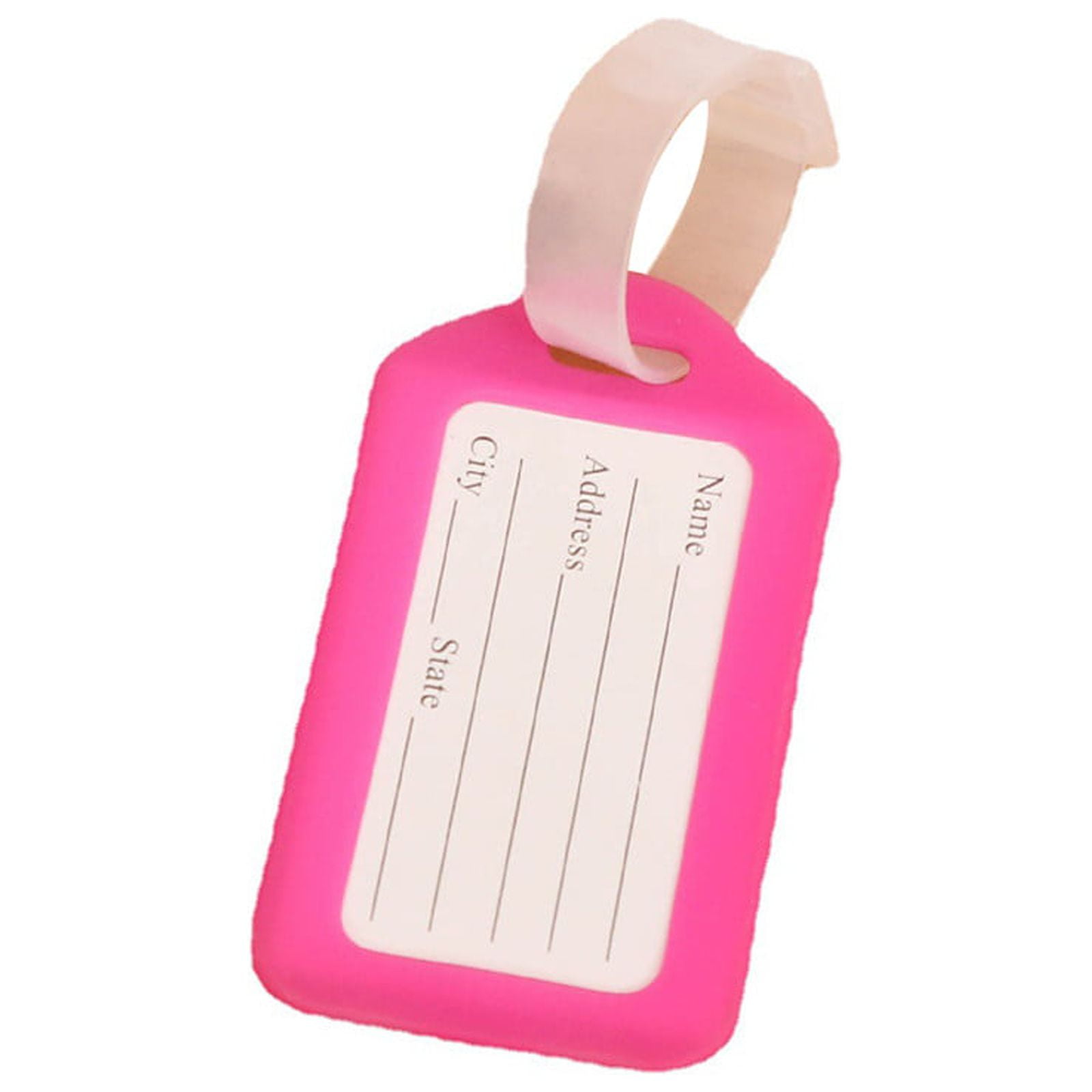 Pedty 10Pc Identification Card,Bag Card PP Plastic Waterproof ID Label ...