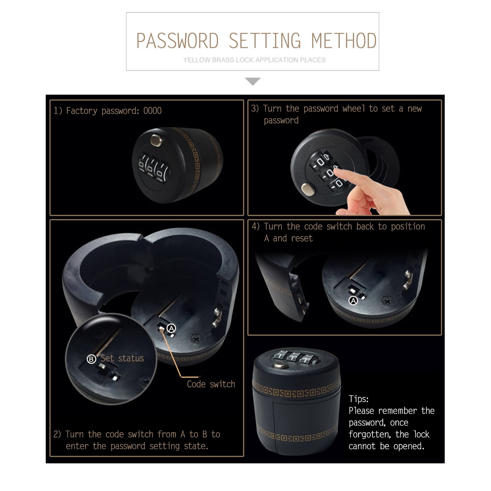 Pedty 1X Combination Lock,Protected Bottle Wine Password Bottle Lock ...