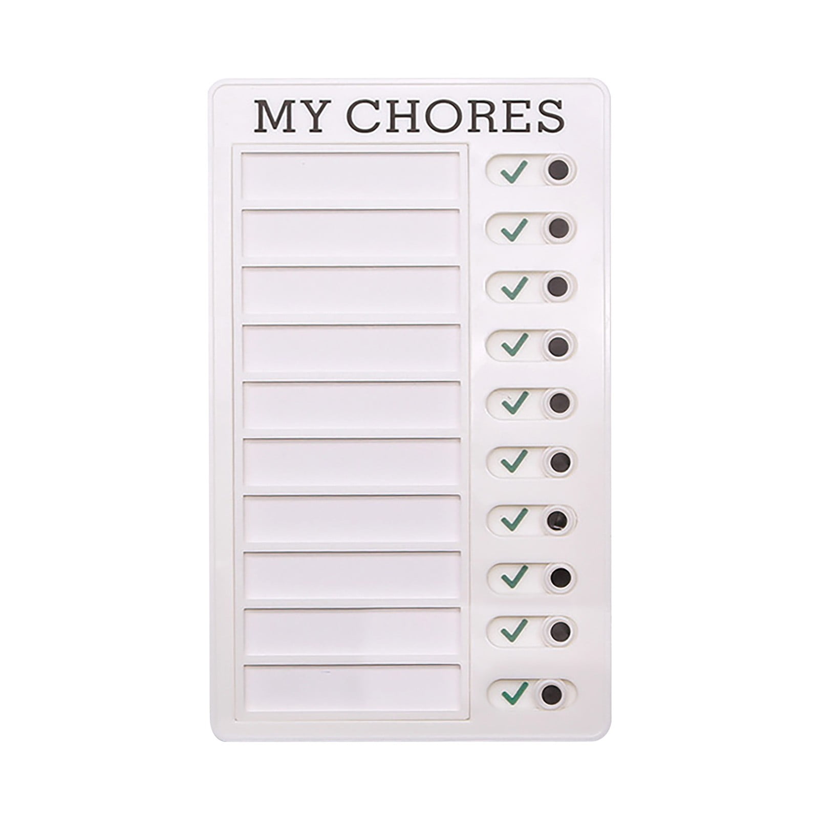 Pedty 1X Punch Card,Chore Chart for Adults Boards To Do List RV ...