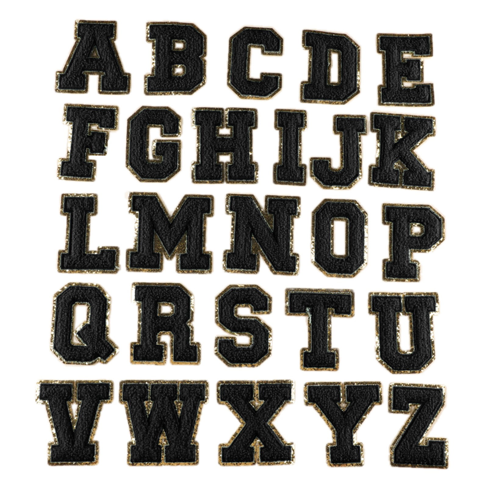 Pedty 26 Pc Embroidery Stickers,Cloth Embroidery Accessories Letter ...