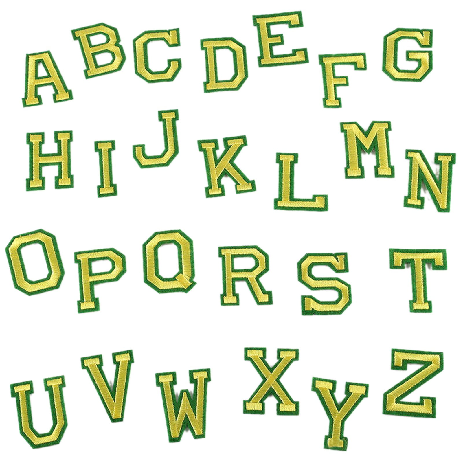 Pedty 26 Pc Embroidery Stickers,Cloth Embroidery Accessories Letter ...