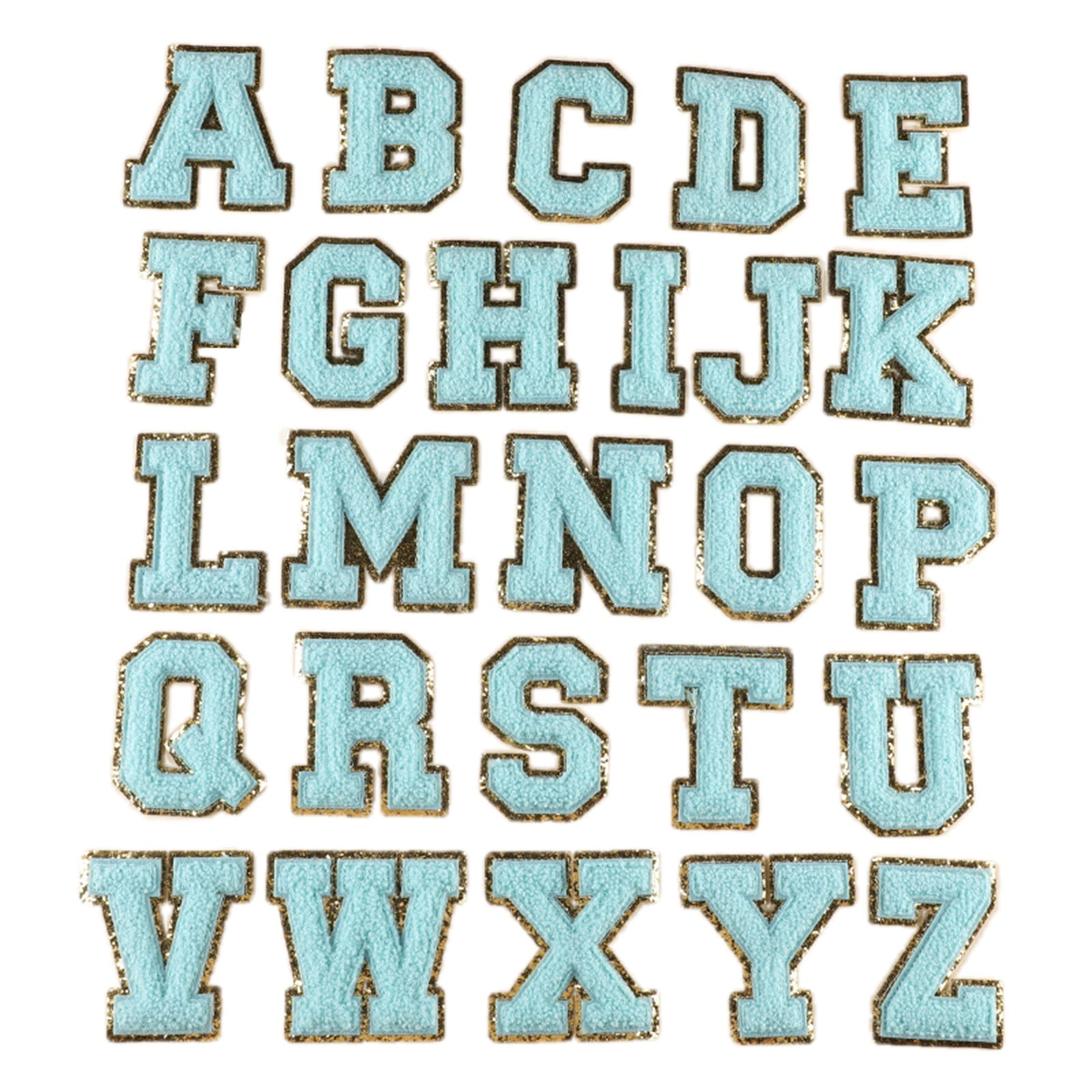 Pedty 26 Pc Embroidery Stickers,Cloth Embroidery Accessories Letter ...