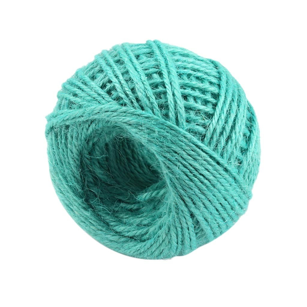 Pedty 50 Meters/Roll Of Hemp Rope,Handicraft 2mm Color Hemp Rope Photo ...