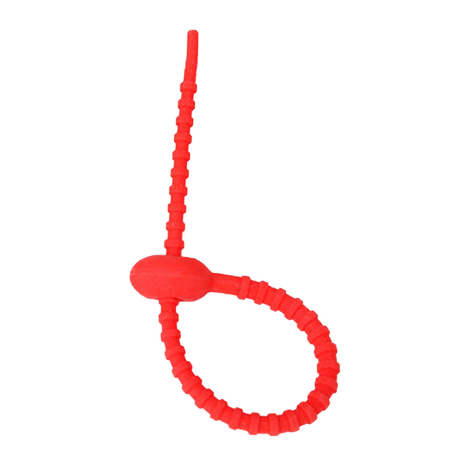 Pedty 6Pc Silicone Tie,Silicone Reusable Zip Tie Cable Management Belt ...