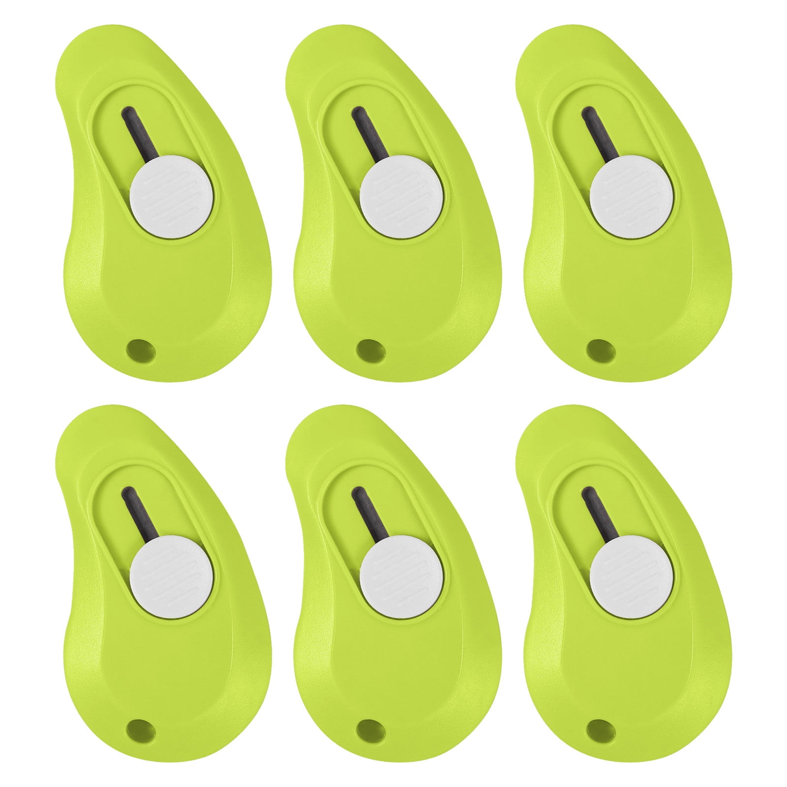 Pedty 6Pc Utility Knife,Egg Shaped Utility Knife Retractable Portable ...