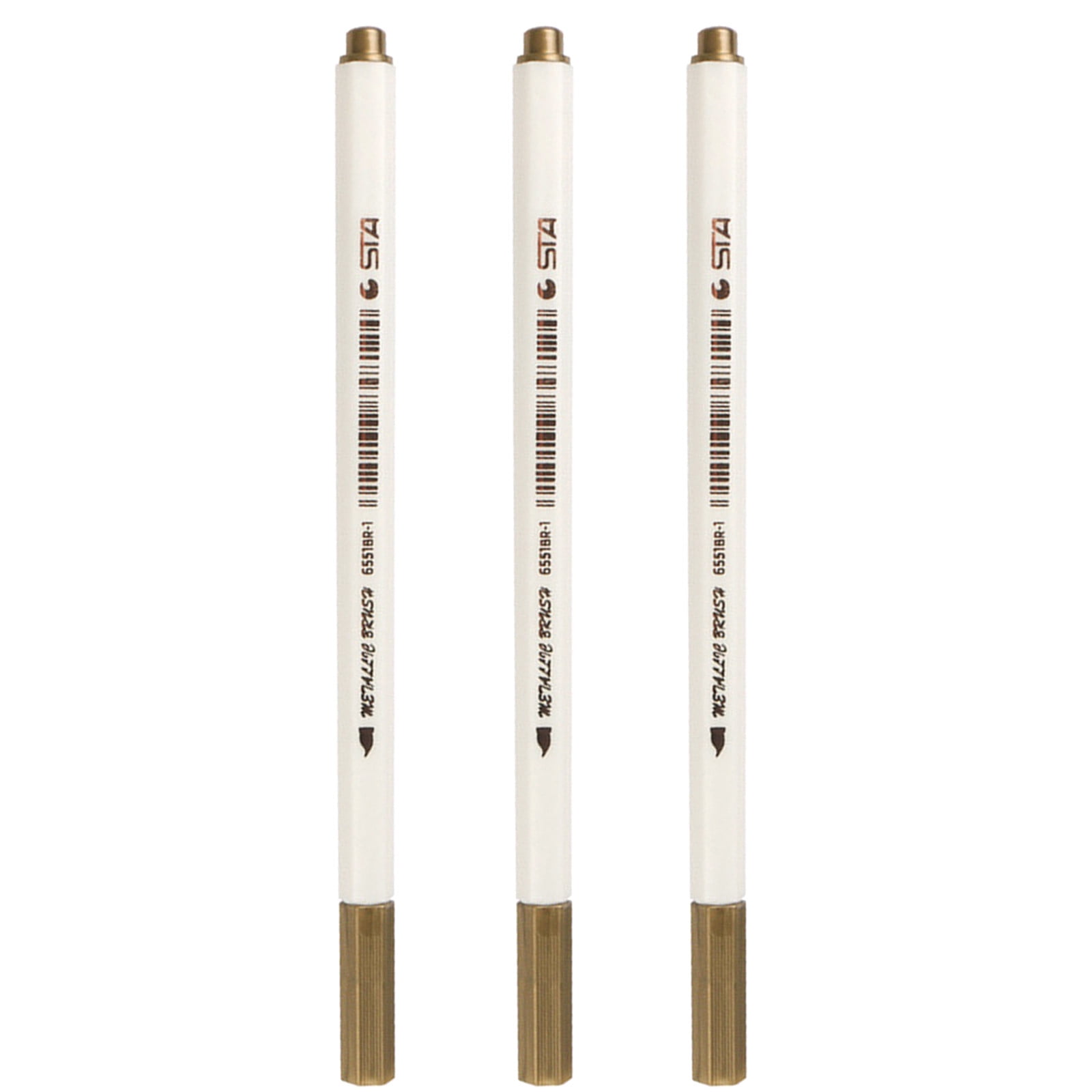 Pedty Clearance Pen Brushes Metal Paint Pens Pearlescent Coloured ...
