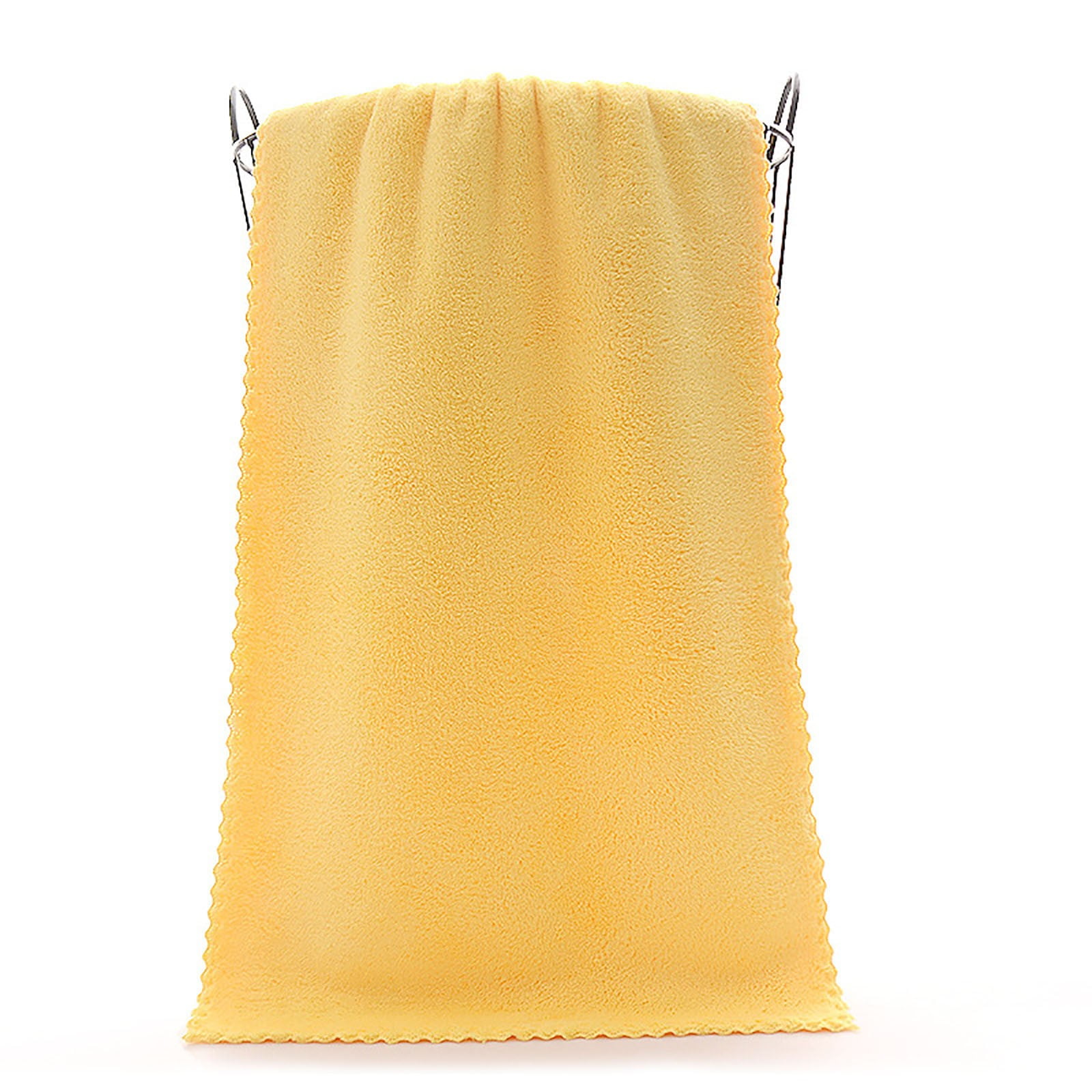 Pedty Microfiber Towels & Washcloths, A-Yellow - Walmart.com