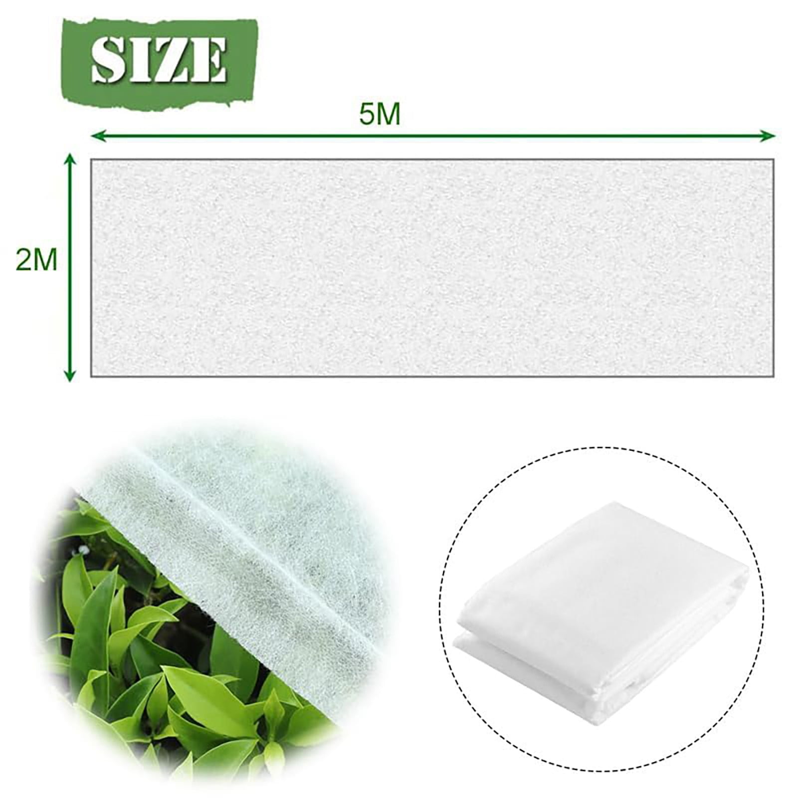 Pedty Protective Cover Clearance!Garden Plant Fleece Frost 2M X 5M ...