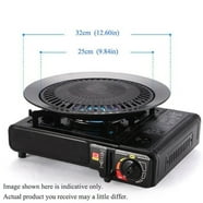 Lodge 6.5" Seasoned Cast Iron Grill Pan, L3GP, Stove Top Compatible ...