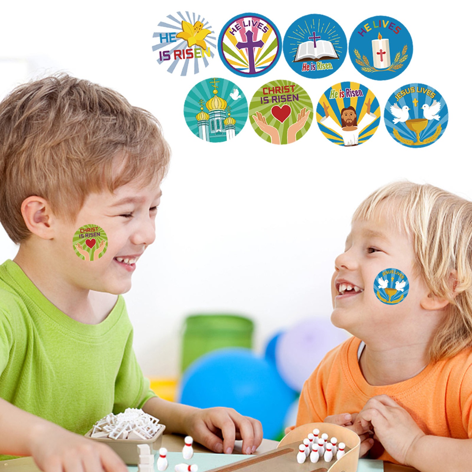 Pedty Sticky Note Clearance！Easter Stickers Gift Tags Toys Tags Easter ...