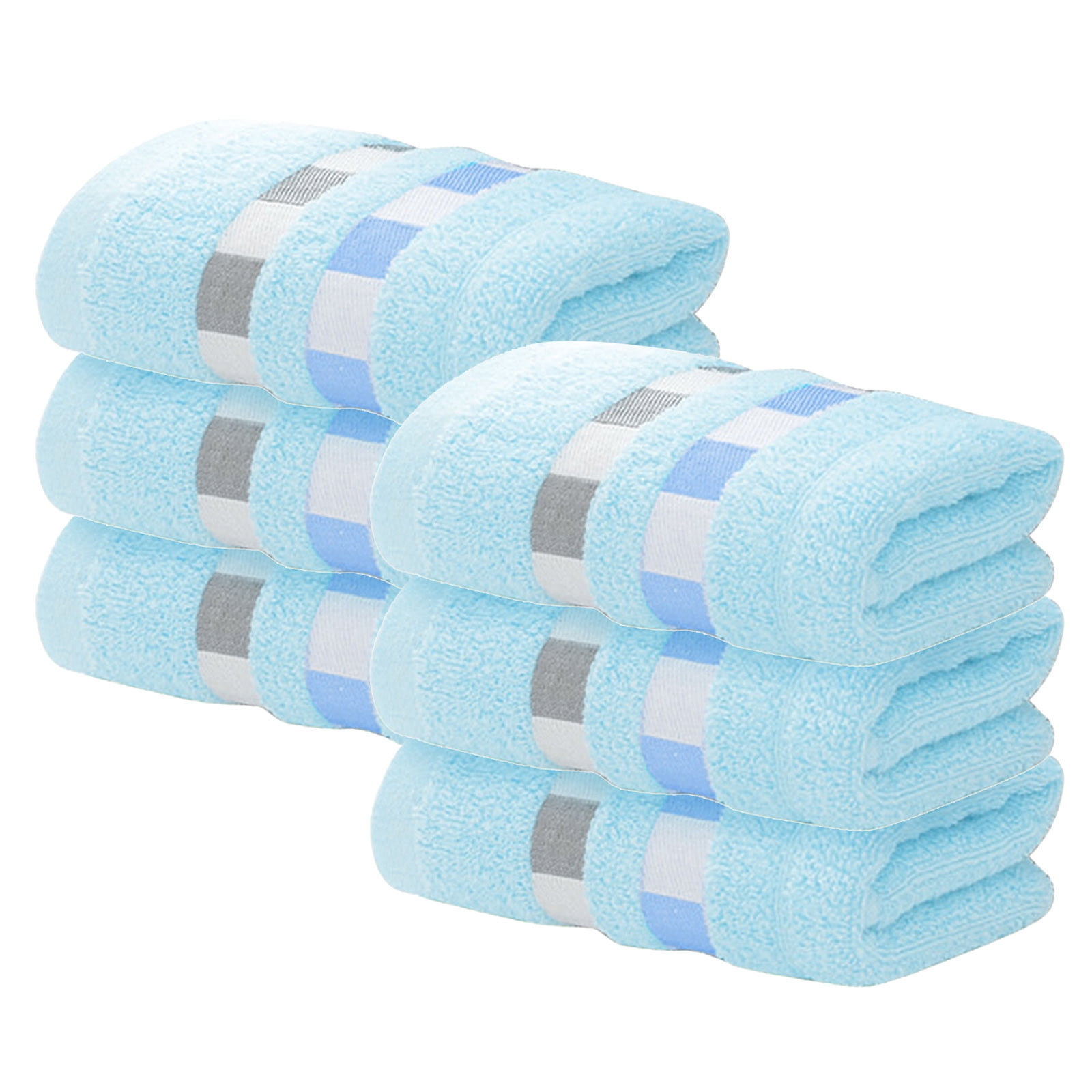Pedty Towel for Shower Decorative Bathroom Towel Sets 6Pc Towels 34× ...