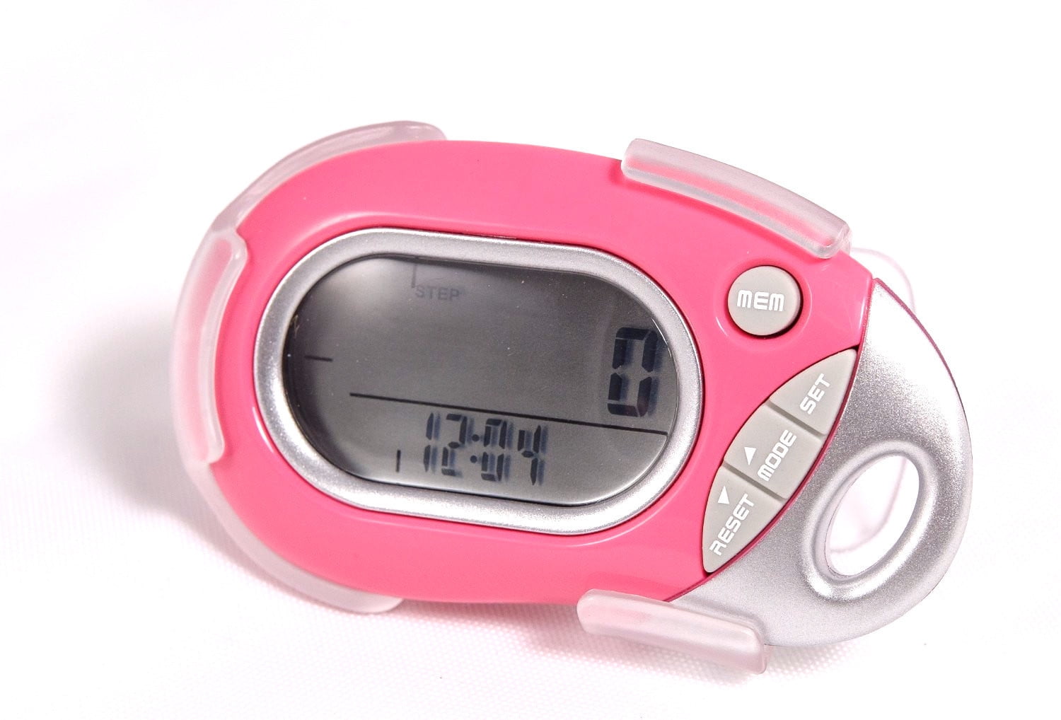 Pedusa PE-771 Tri-Axis Multi-Function Pocket Pedometer and Clip - Pink ...