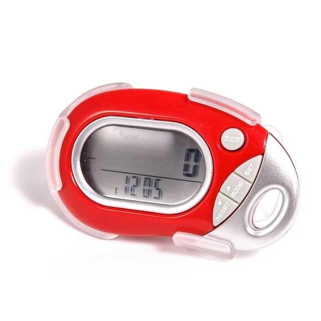 Pedusa PE-771 Tri-Axis Multi-Function Pocket Pedometer with Belt Clip ...