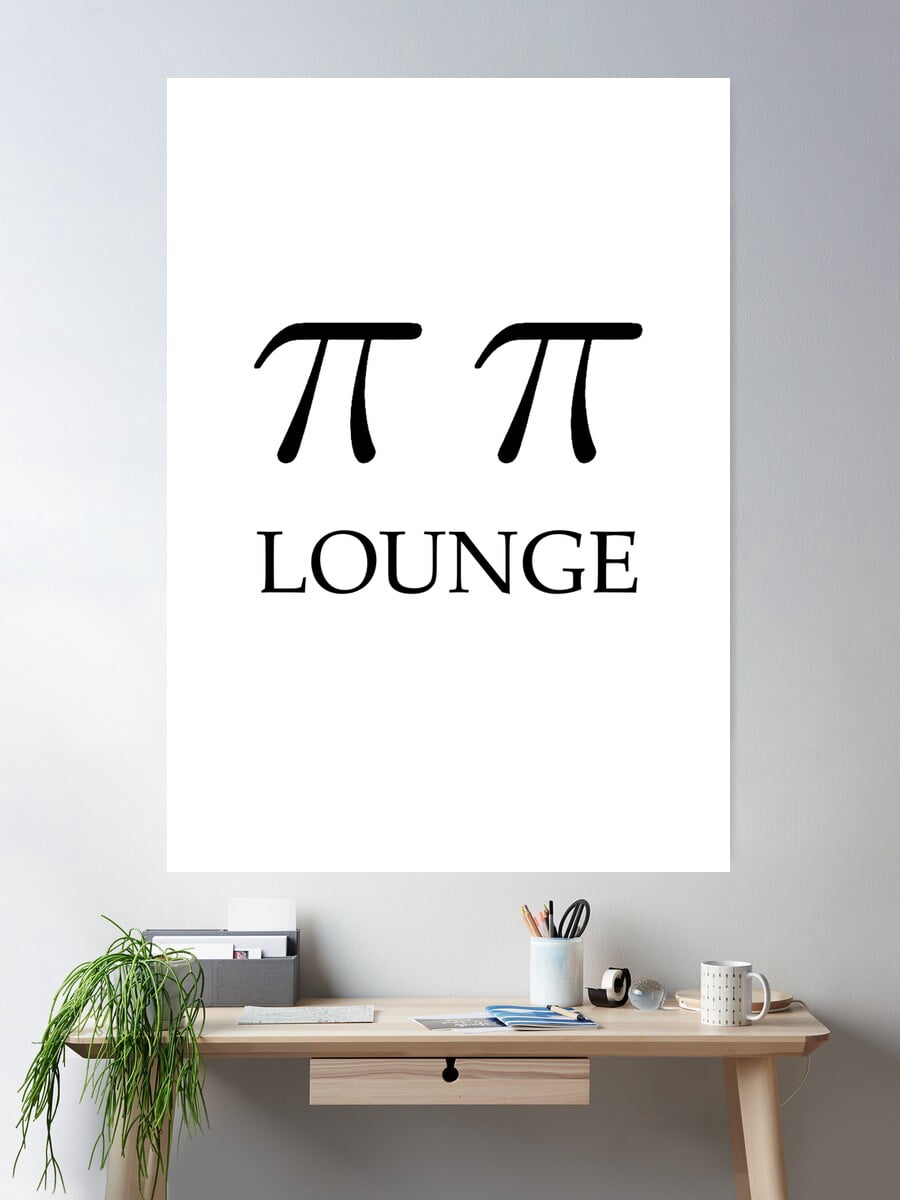 Pee Lounge Poster Wall Art, Modern Wall Decor For Living Room Bedroom ...