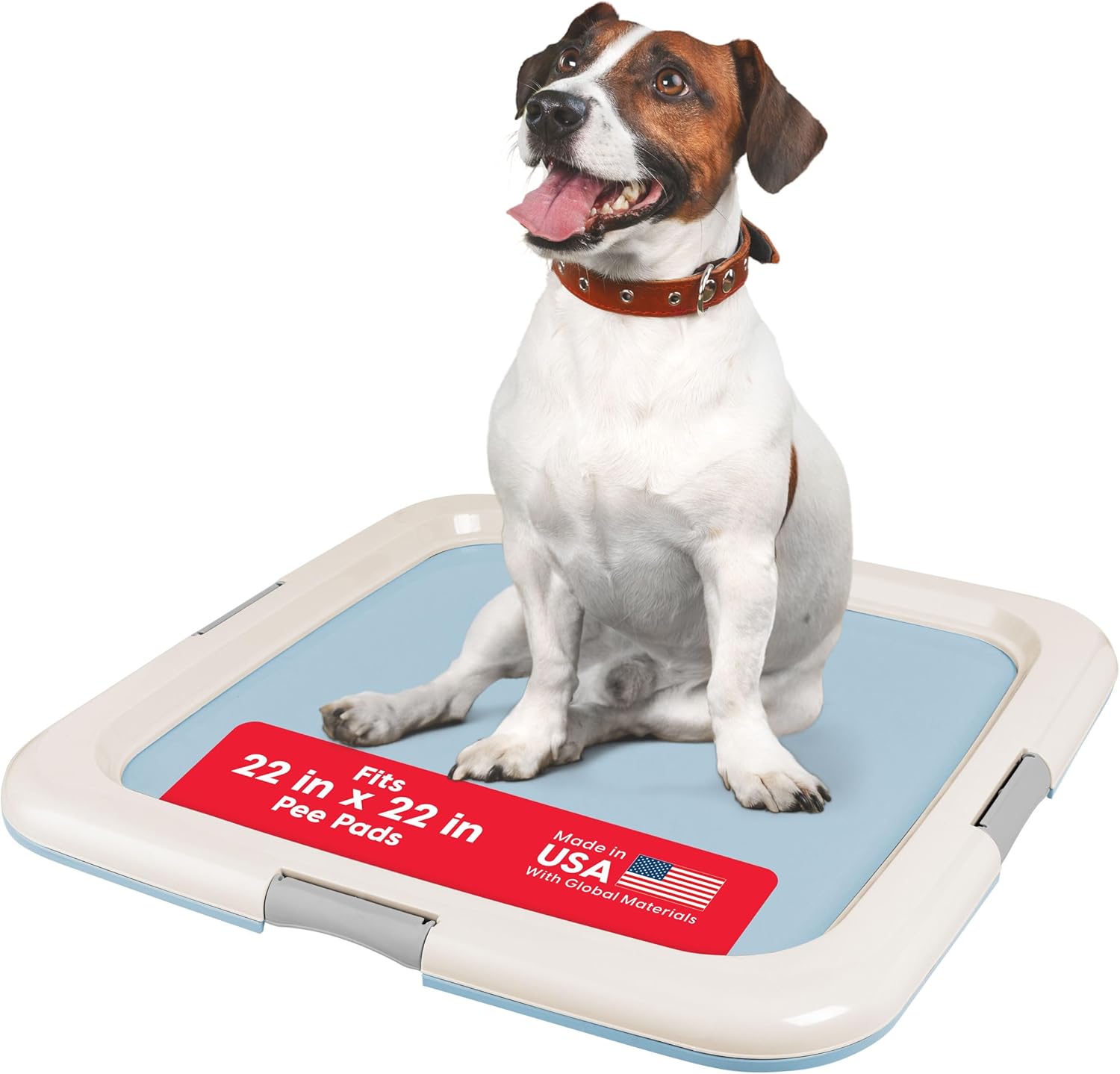 Pee Pad Holder - For Potty Training Regular Sized Dog & Puppy Pee Pads ...