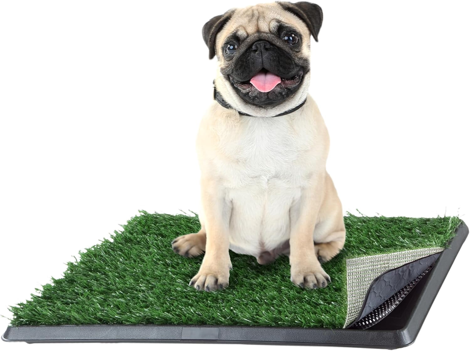 Pee Pads for Dogs - Set of Three 18.5x14-Inch Replacement Turf Grass ...