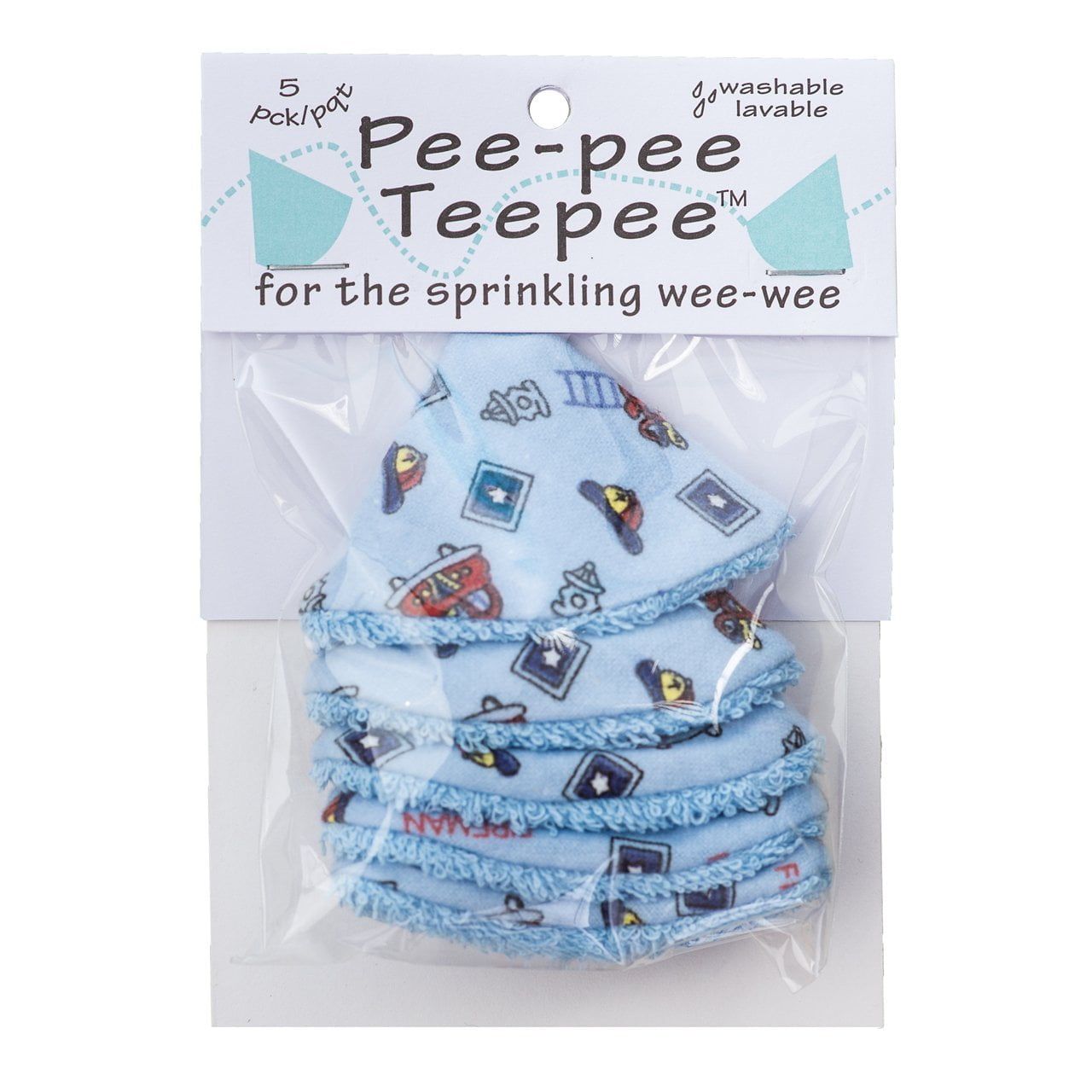 Pee-Pee Teepee Firedog Blue - Cello Bag - Walmart.com