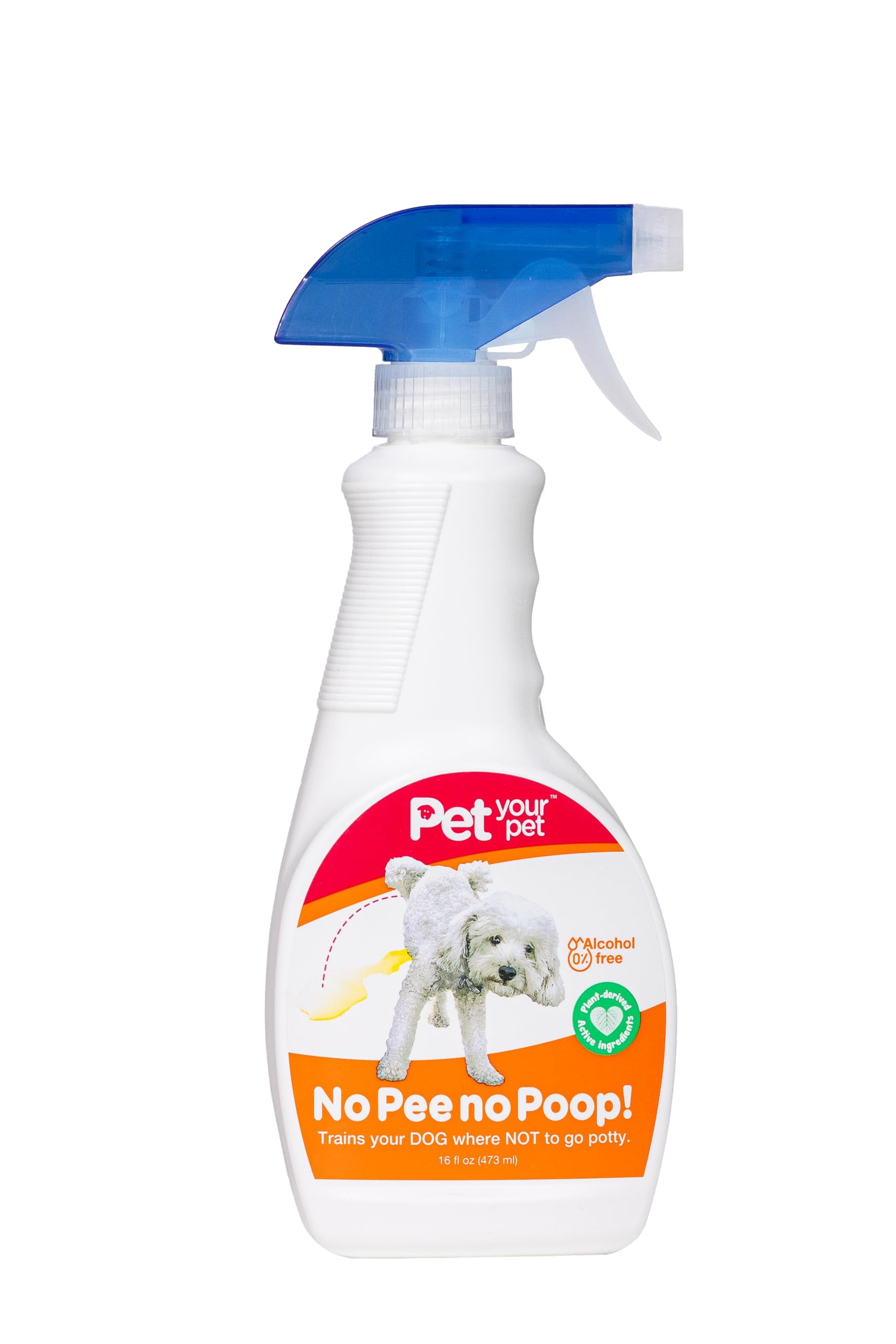 No Pee No Poop IRF13 Dog Potty Training Spray, 16 Fl Oz - Non-Toxic Dog Spray to Prevent Peeing ...