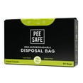 Pee Safe Disposable Sanitary Bags, Oxo-Degradable, Odor-Sealing ...