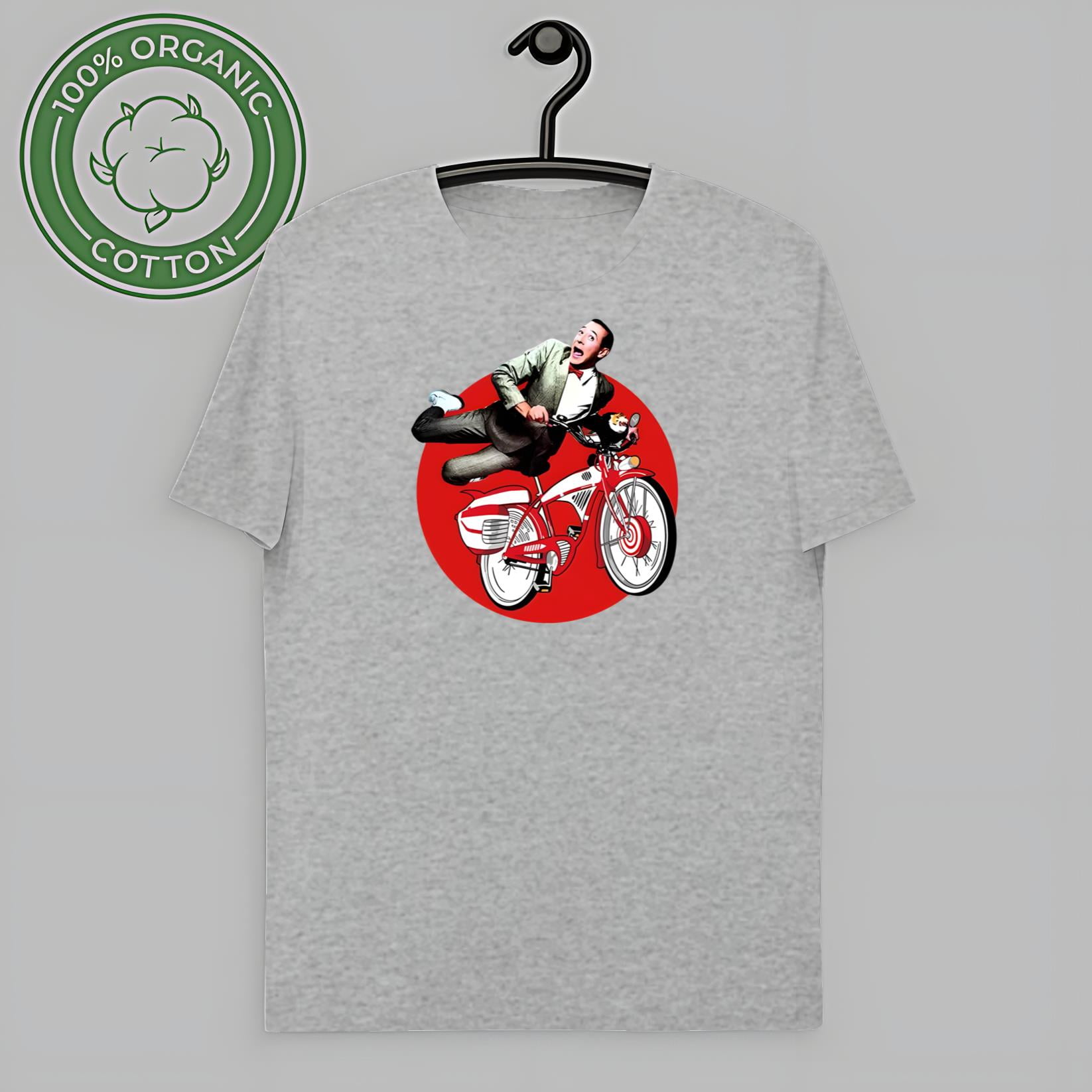 Pee Wee Herman Bicycle Humor Funny Movie TV Show 80s Retro T Shirt Tee ...