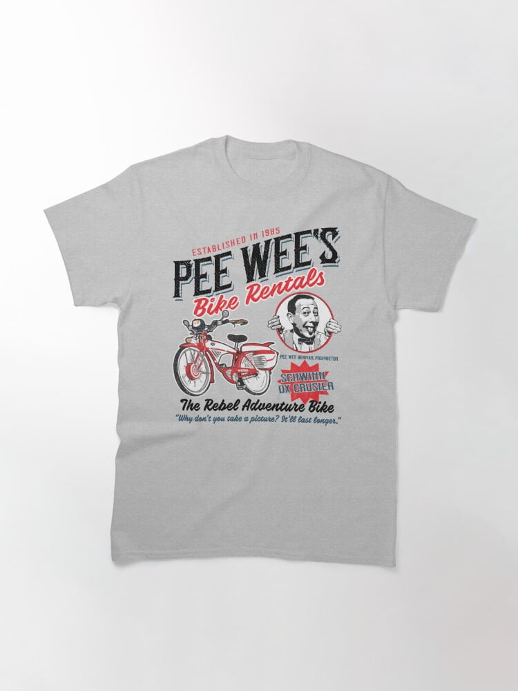 Pee Wee Herman Bike Rentals Lts Classic T-Shirt - Walmart.com