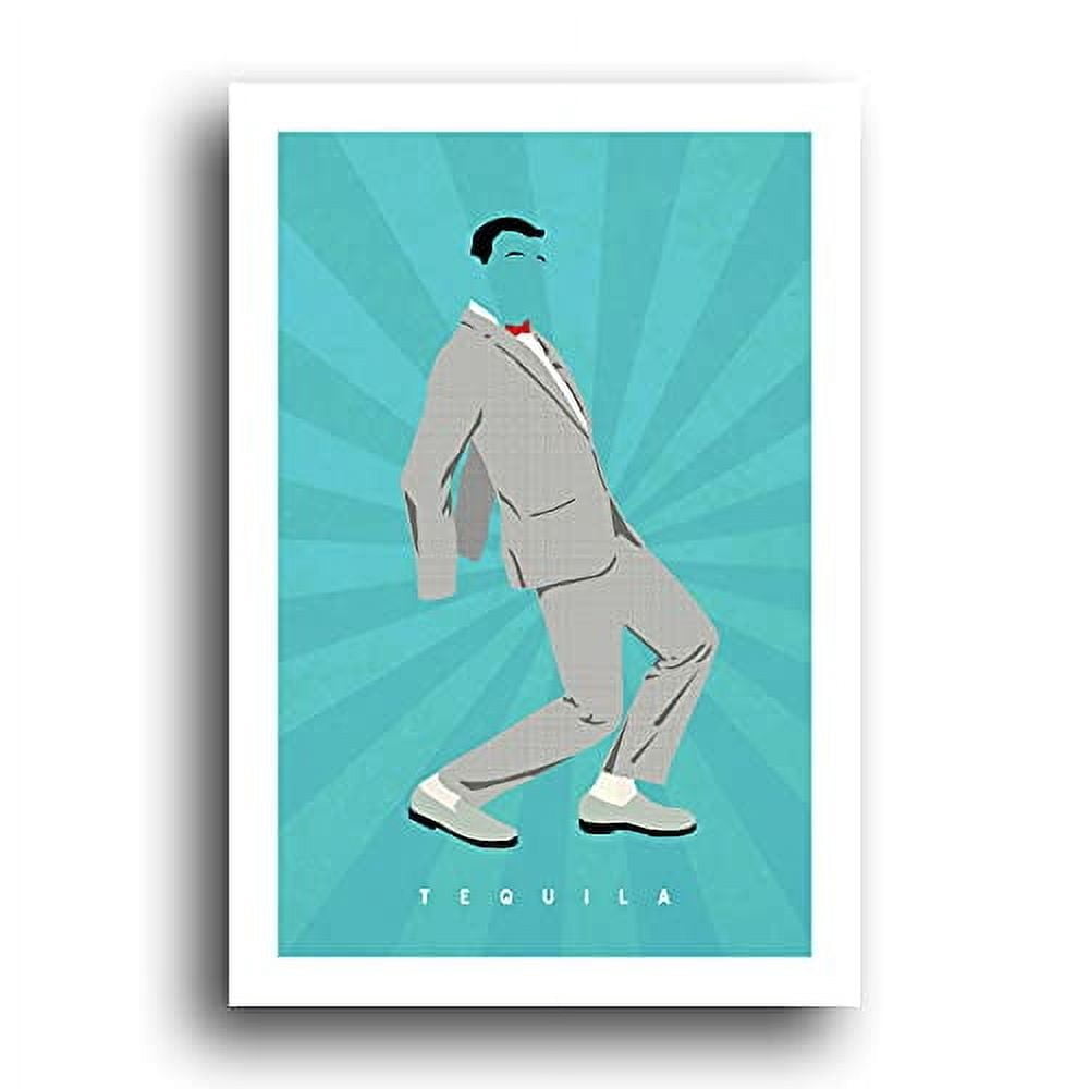 Pee Wee Herman - Paul Reubens - Minimalist Chic Art Print 13x19 ...