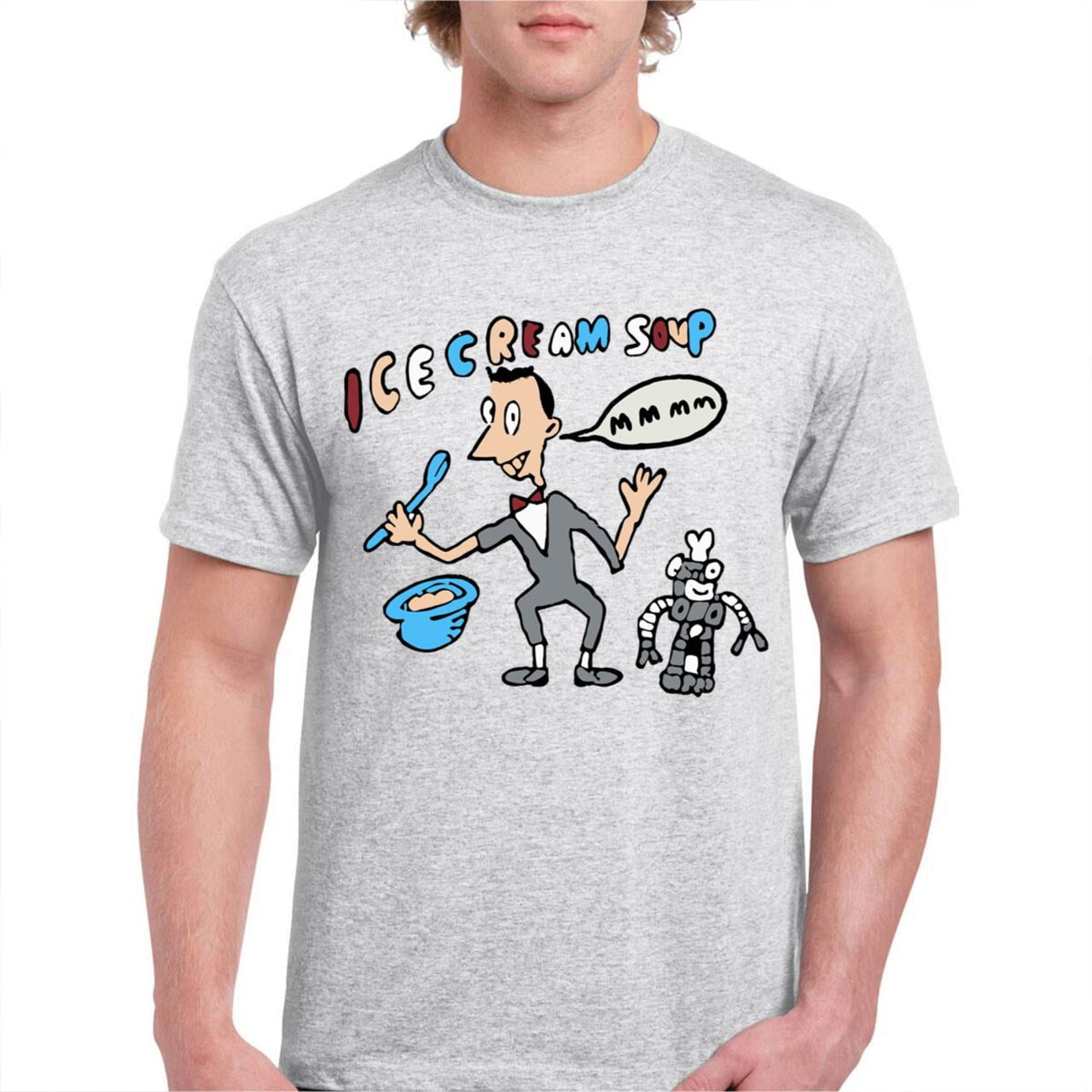 Pee Wee Herman Shirt Pee Wees Ice Cream Soup Shirt 80s Adventure Shirt ...
