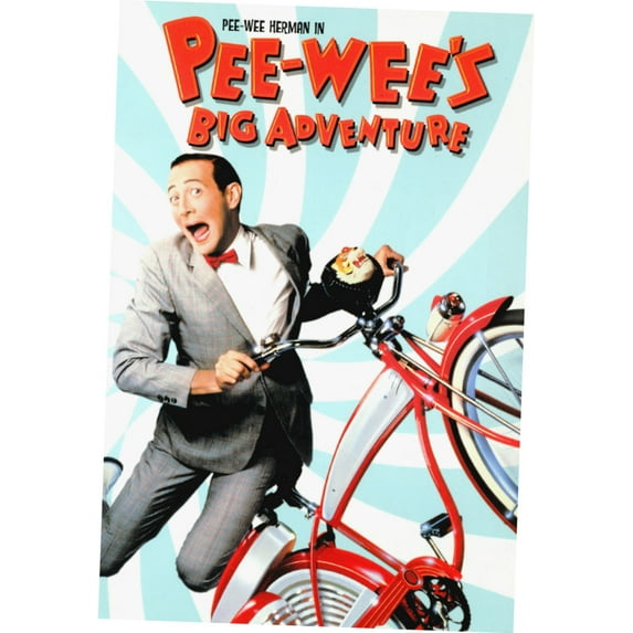 Pee Wees Big Adventure Movie Poster 16in x 24in 16x24 Multi-Color ...
