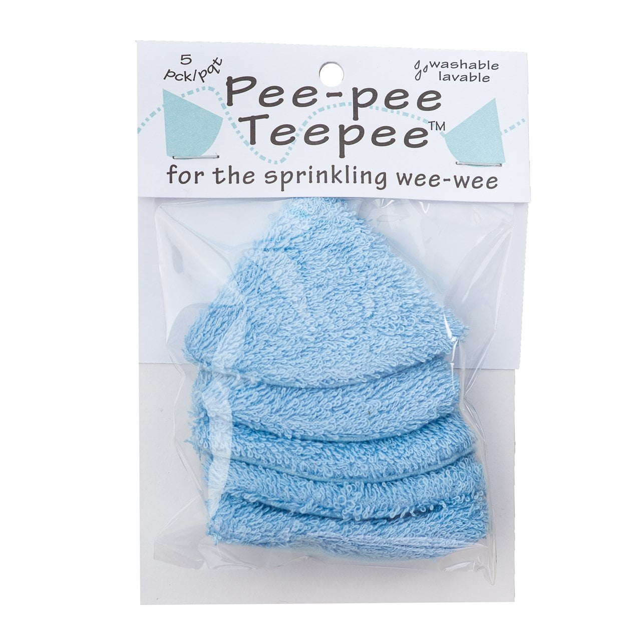 Pee-pee Teepee Terry Blue - Must-Have Diapering Accessory for Newborn ...