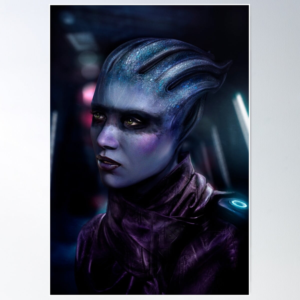 Peebee - Mass Effect Andromeda Poster Wall Art, Modern Wall Decor For ...